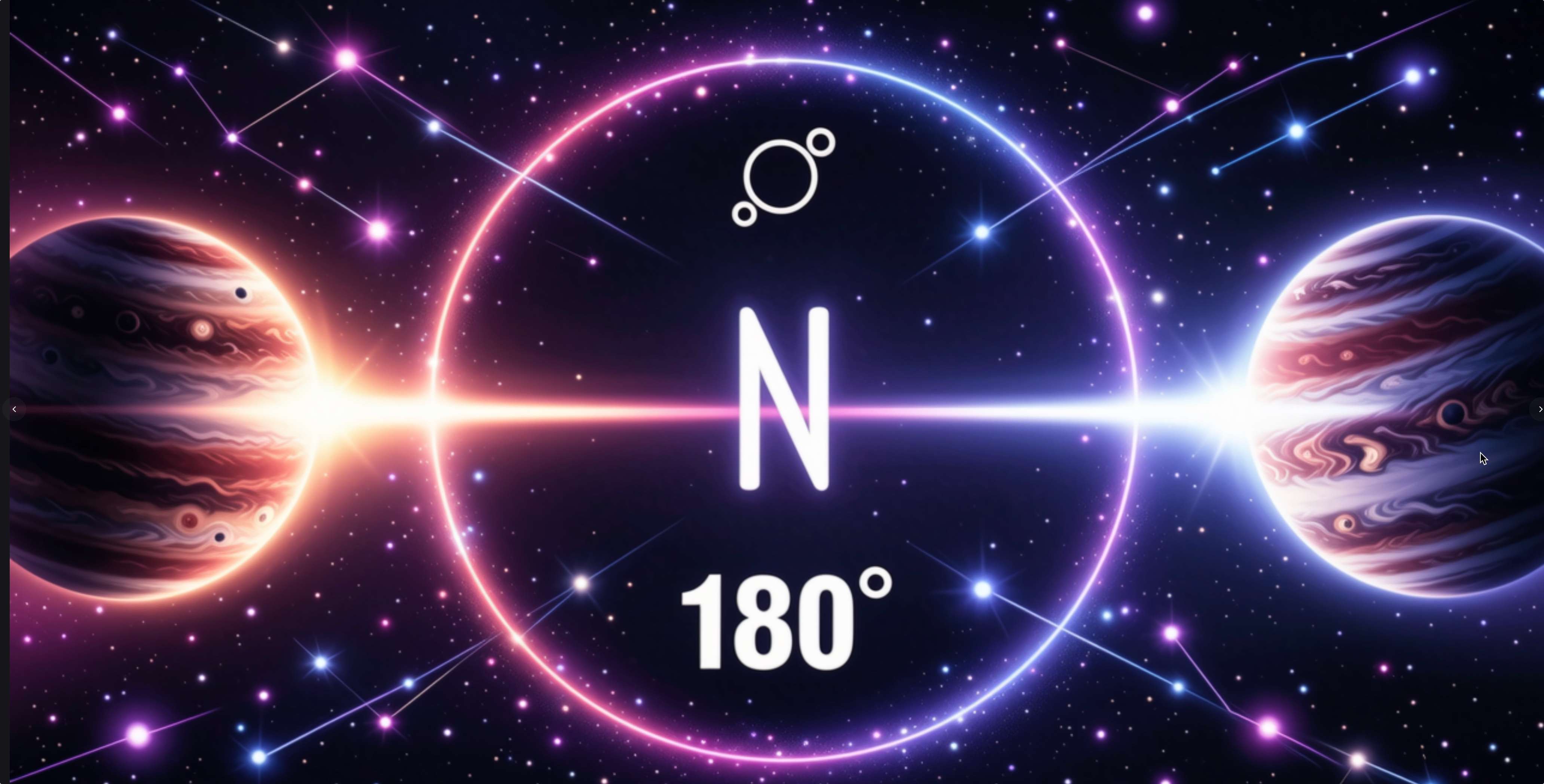 Opposition (180°) - Astrological Aspect Guide | NovaChart Knowledge Base